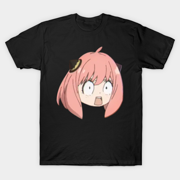 Anya Forger Shocked Face Anya Forger T Shirt Teepublic